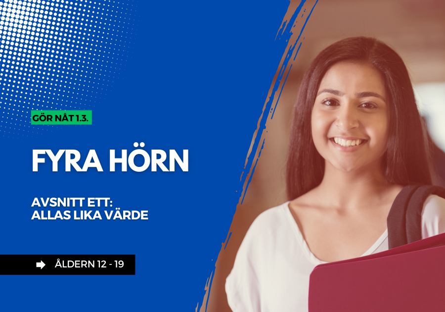 Fyra hörn – Övning för elever om att ta ställning och diskutera olika perspektiv